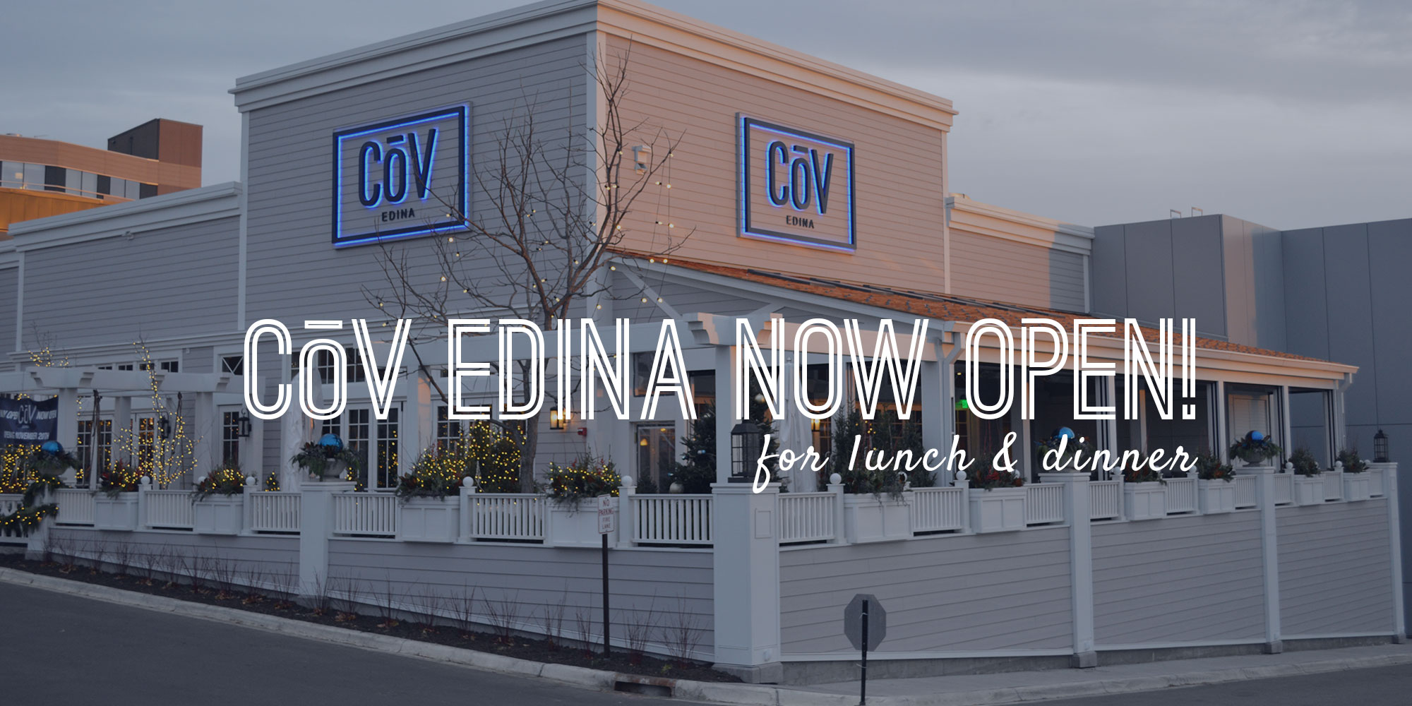 CōV Wayzata | Coastal American Eatery